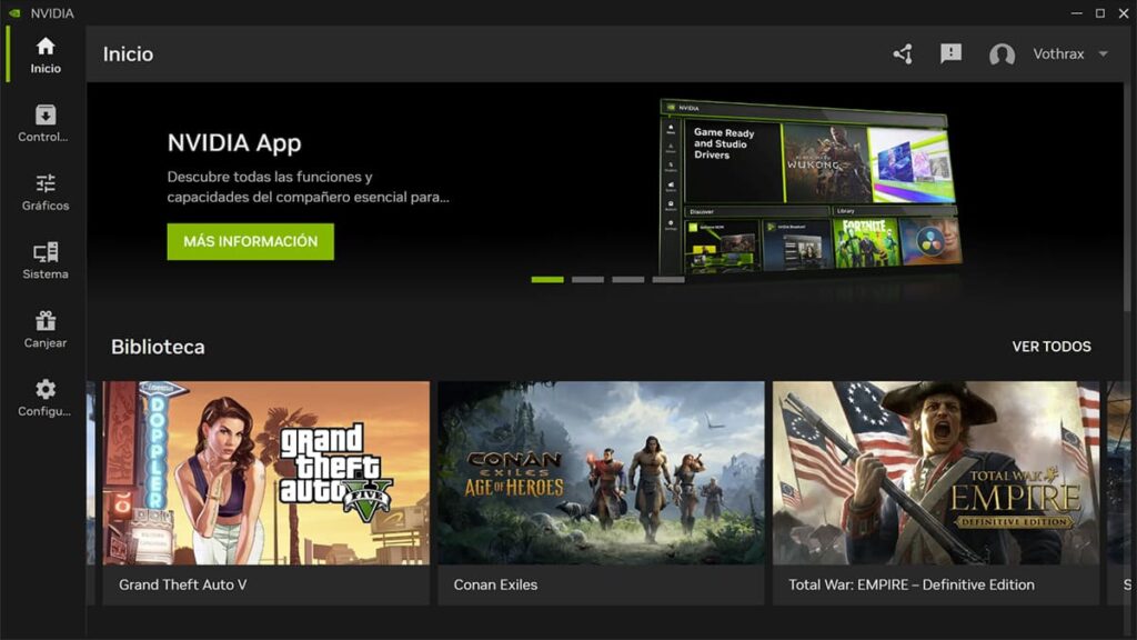 Guía de uso de la Nvidia App